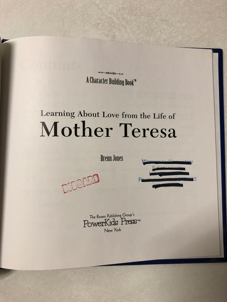 Learning About Love From the Life of Mother Teresa – Slickcatbooks