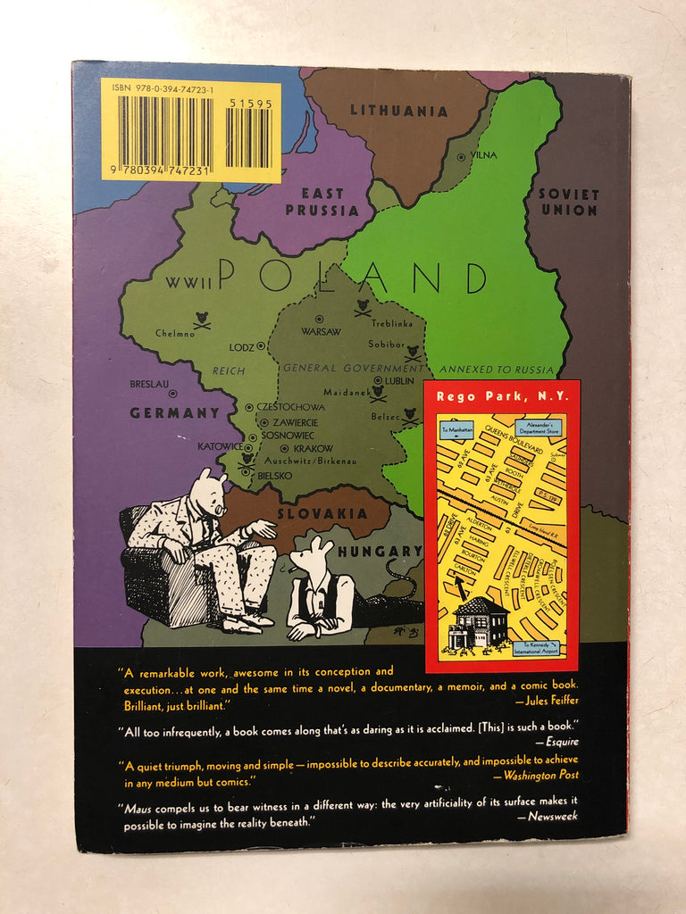 Maus A Survivor’s Tale I My Father Bleeds History – Slickcatbooks
