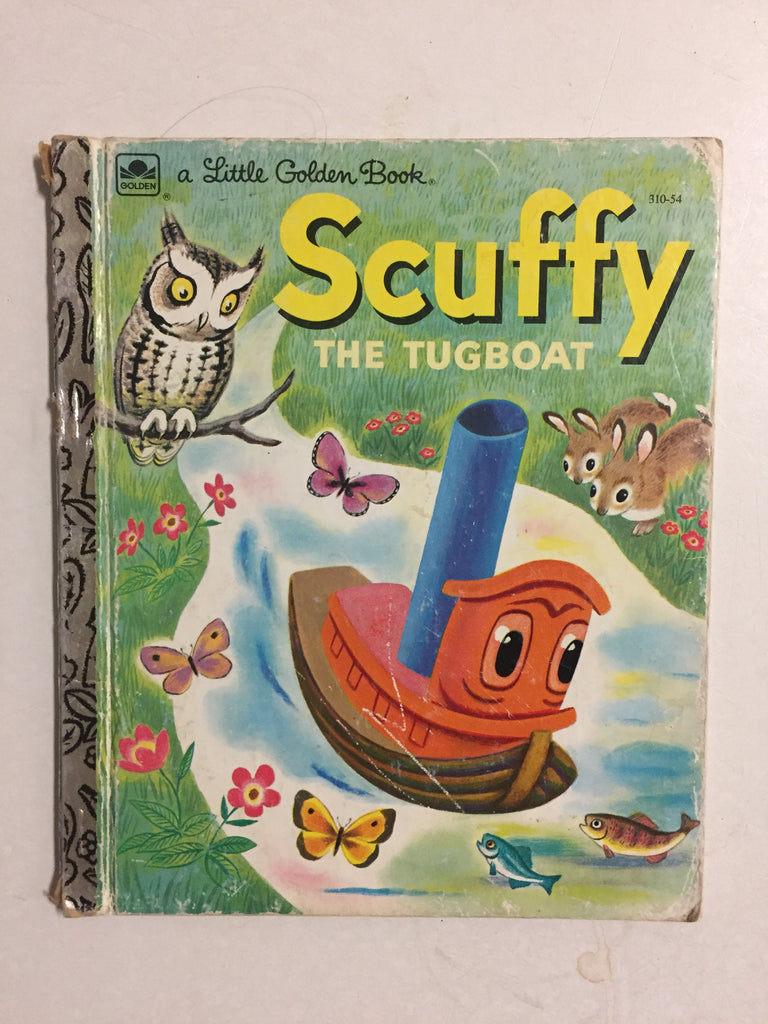 Scuffy the Tugboat and His Adventures Down the River – Slickcatbooks