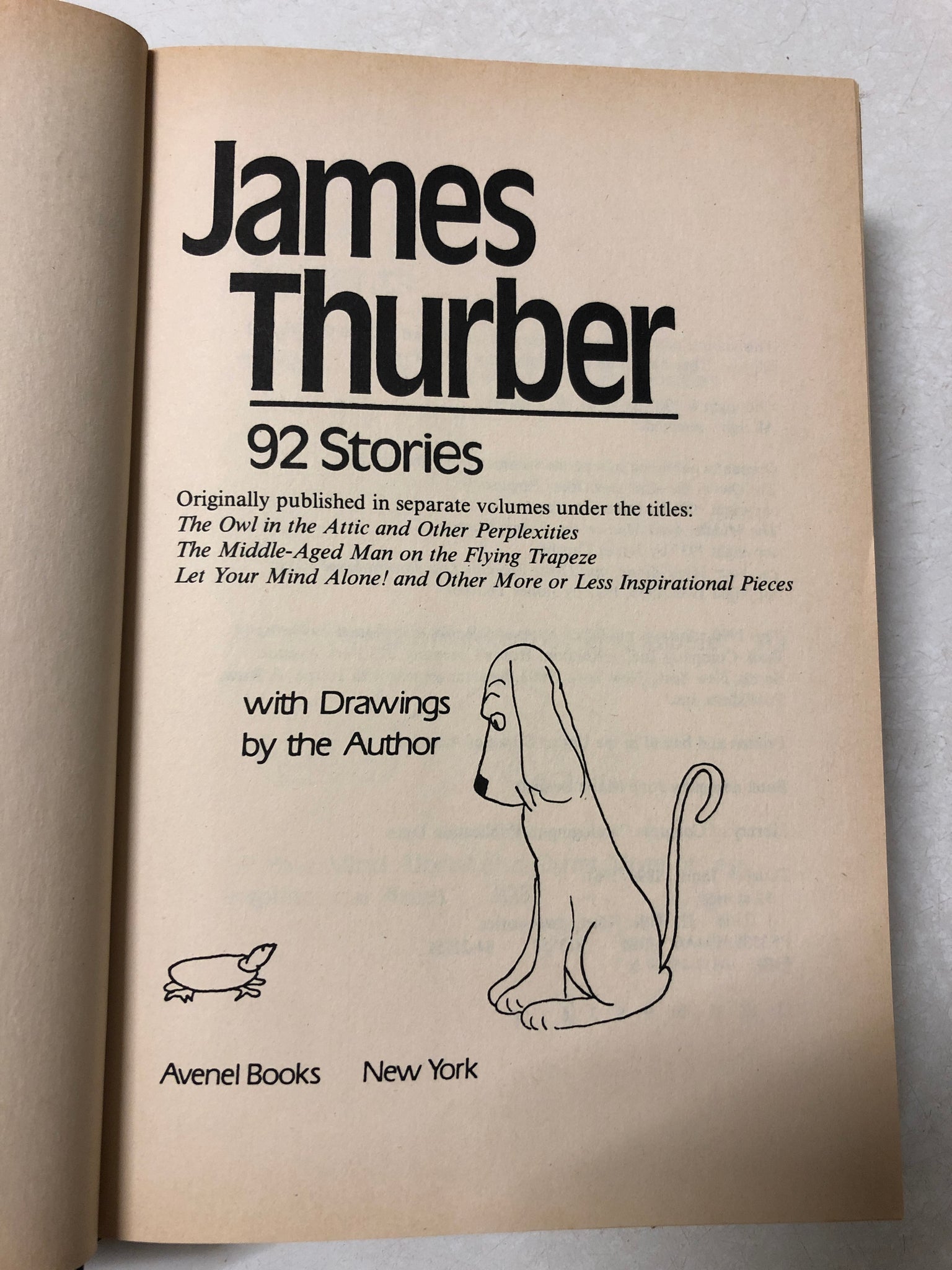 James Thurber 92 Stories – Slickcatbooks