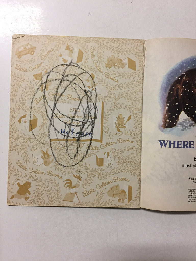 Where is the Bear? – Slickcatbooks