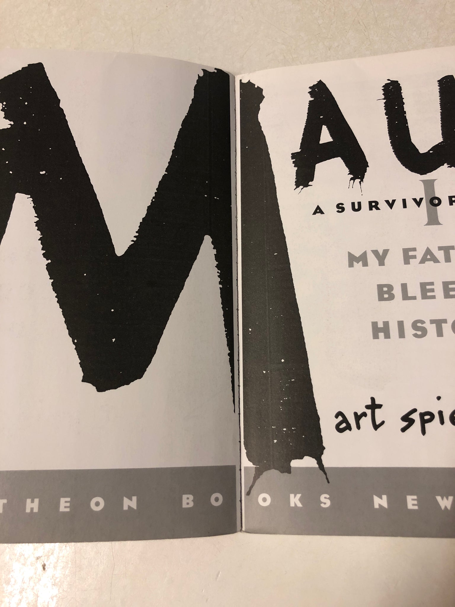 Maus A Survivor’s Tale I My Father Bleeds History – Slickcatbooks