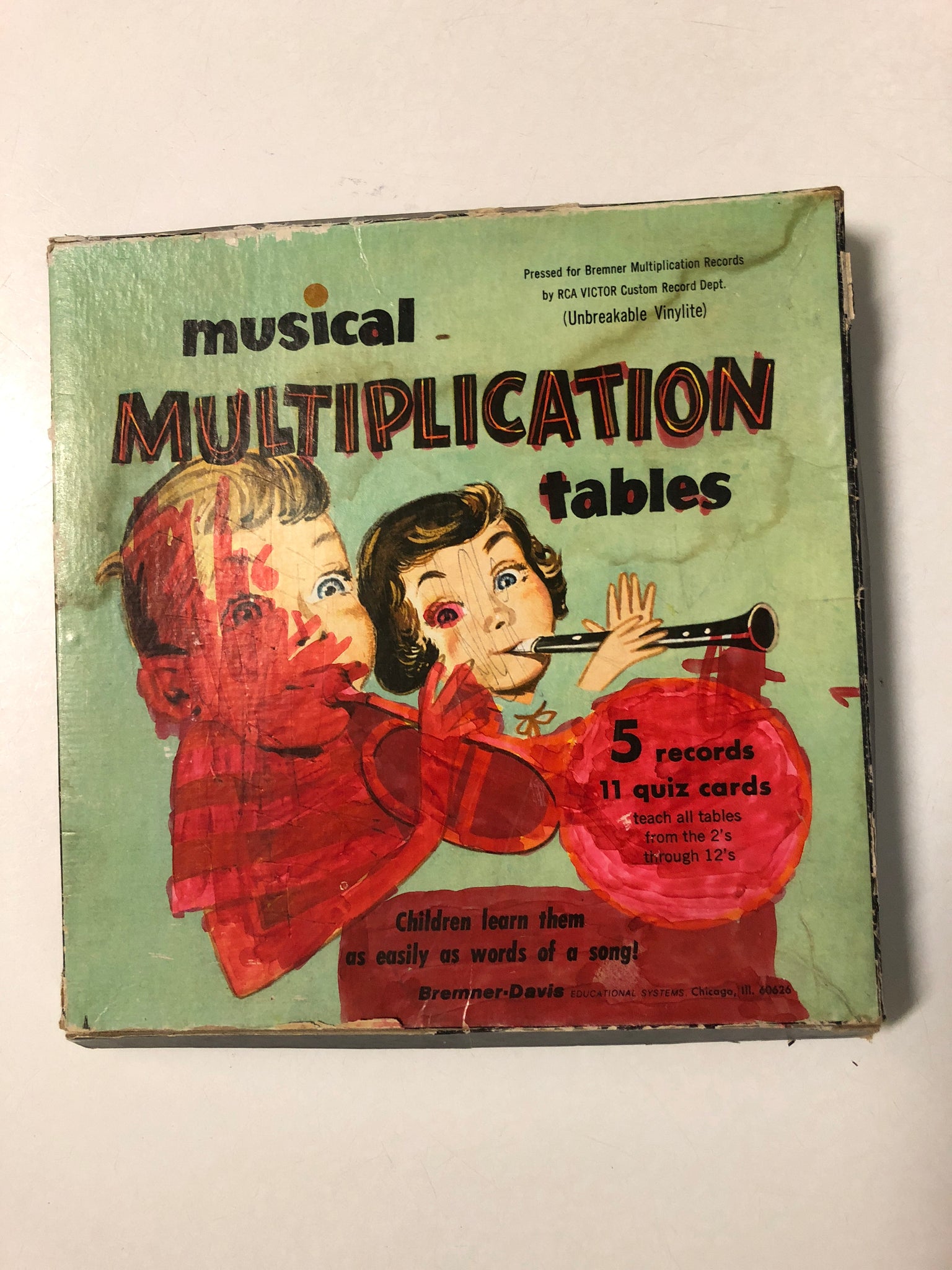 Musical Multiplication Tables – Slickcatbooks