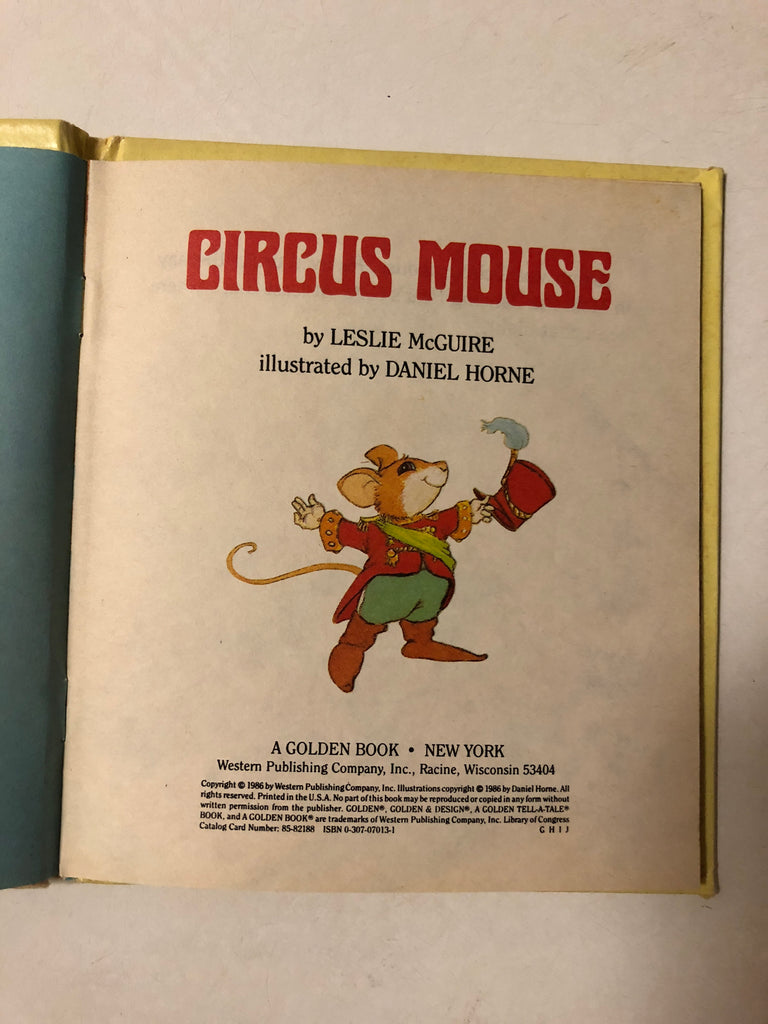 Circus Mouse – Slickcatbooks