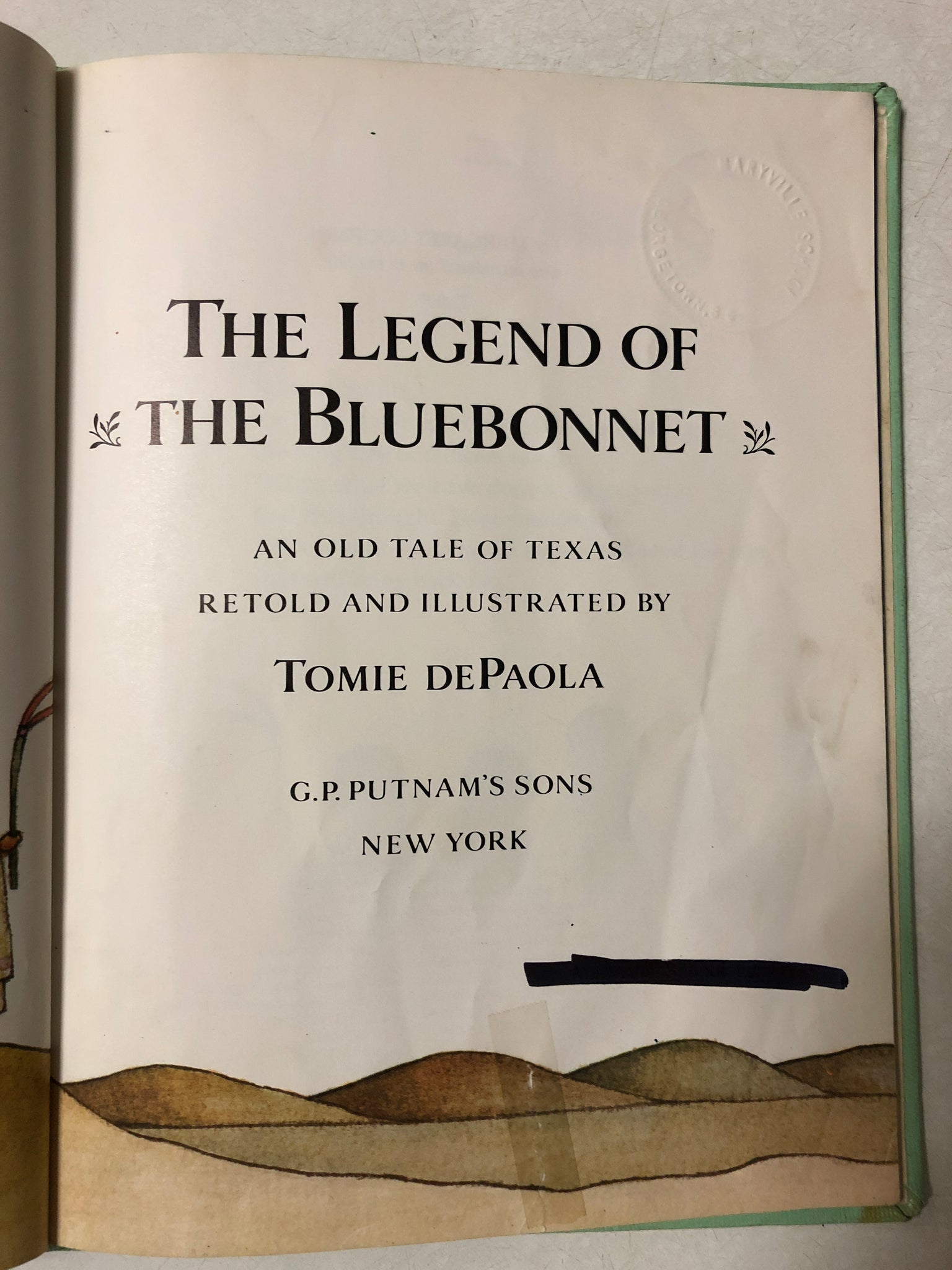 The Legend of the Bluebonnet An Old Tale of Texas – Slickcatbooks
